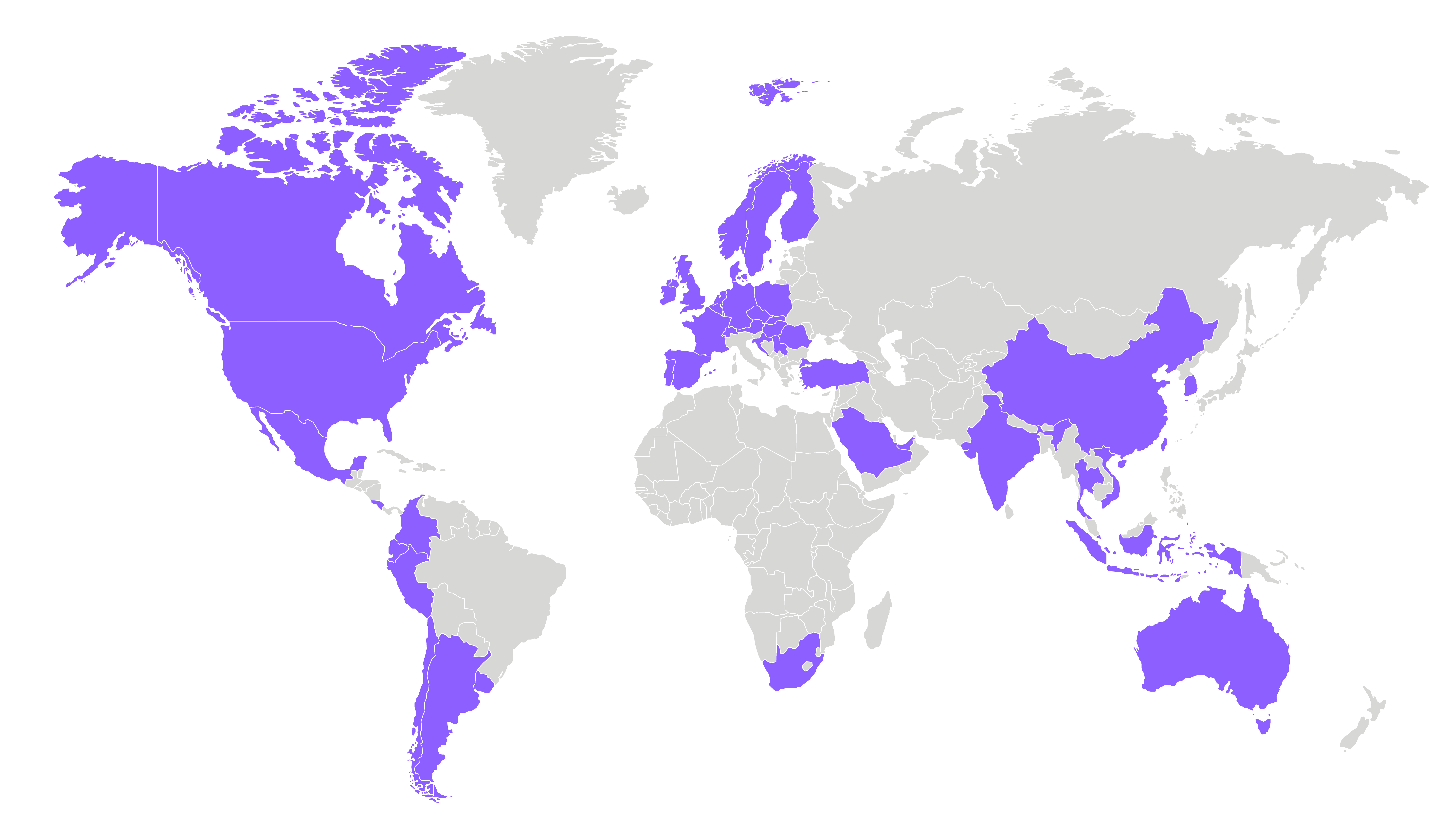Vår globala närvaro